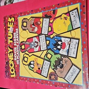Leisure Arts | Other | Used Looney Tunes Door Signs Bugs Bunny Tweety ...